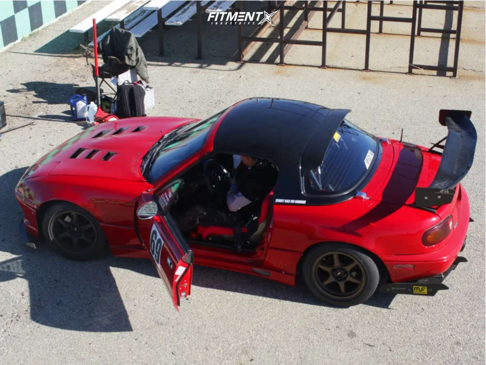 1991 Mazda Miata Base with 15x8 Konig Hexaform and Falken 205x50 on ...