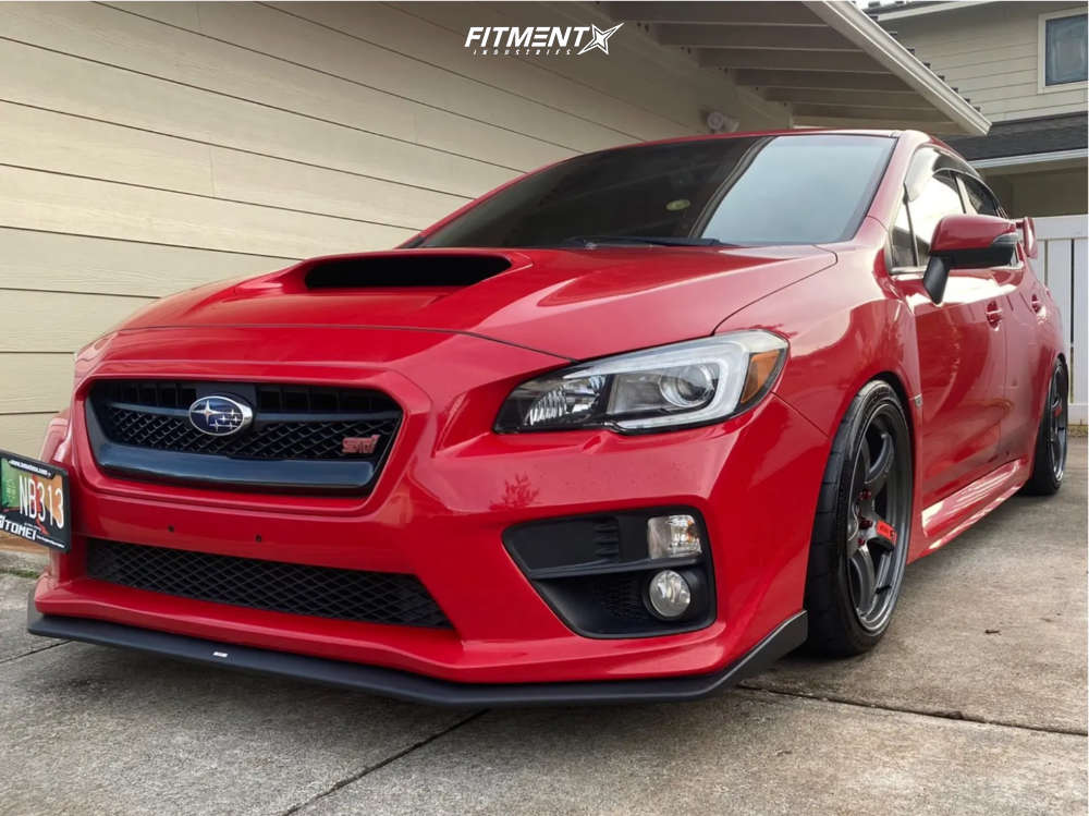 2017 Subaru WRX STI Base with 18x9.5 Gram Lights 57cr and Firestone ...