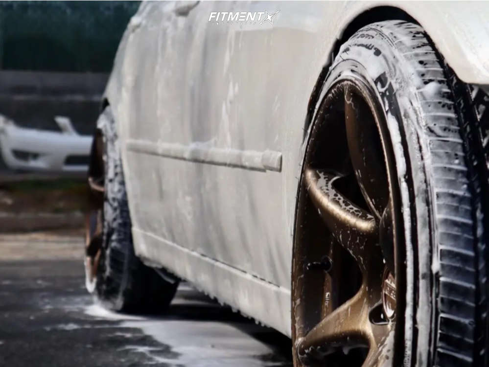 2001 Lexus IS300 Base with 18x9 Kansei Tandem and Pirelli 225x40 on ...