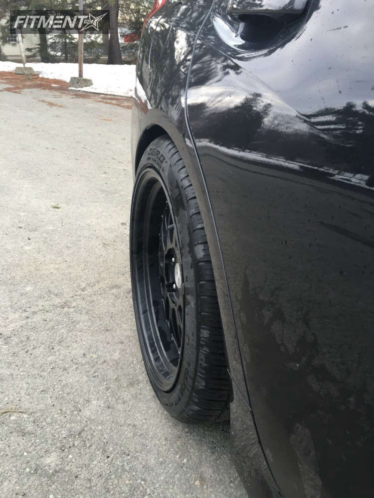 2017 Subaru WRX Base with 18x9.5 ESR Sr01 and Pirelli 265x35 on ...