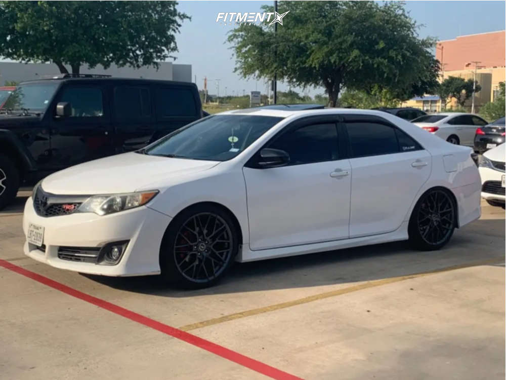 2013 Toyota Camry SE with 20x8.5 Platinum Retribution and Ironman ...