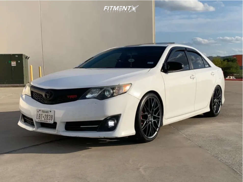 2013 Toyota Camry SE with 20x8.5 Platinum Retribution and Ironman ...