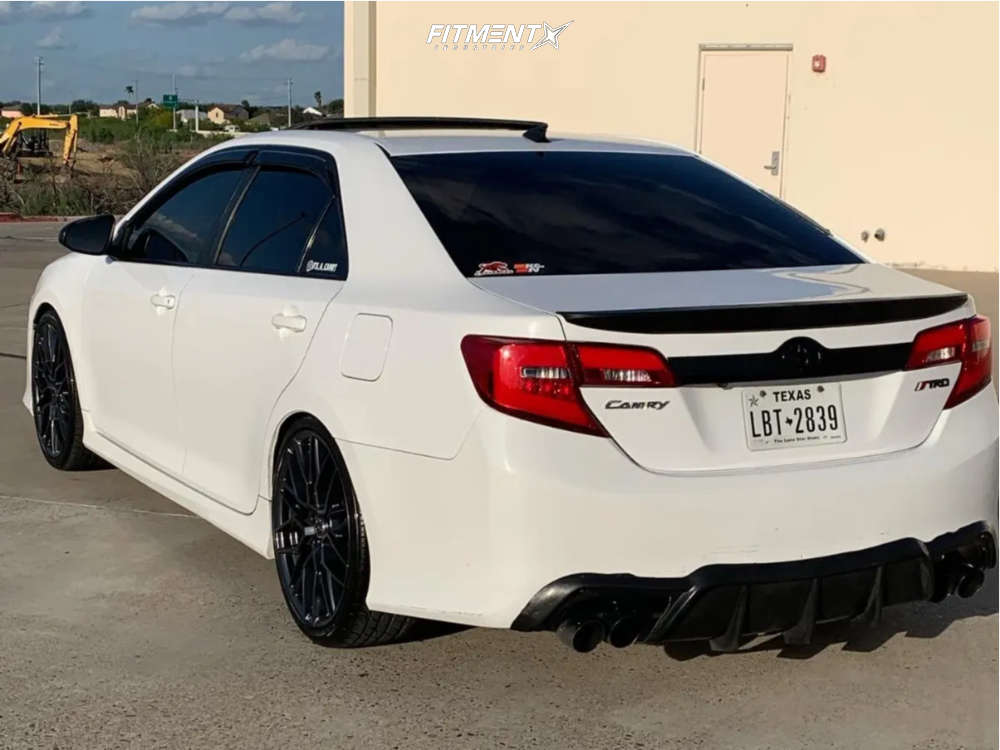 2013 Toyota Camry SE with 20x8.5 Platinum Retribution and Ironman ...
