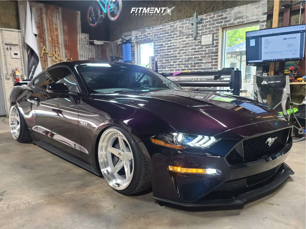 2022 Ford Mustang GT Premium with 19x11 Aodhan Ds05 and Advanta 235x35 ...