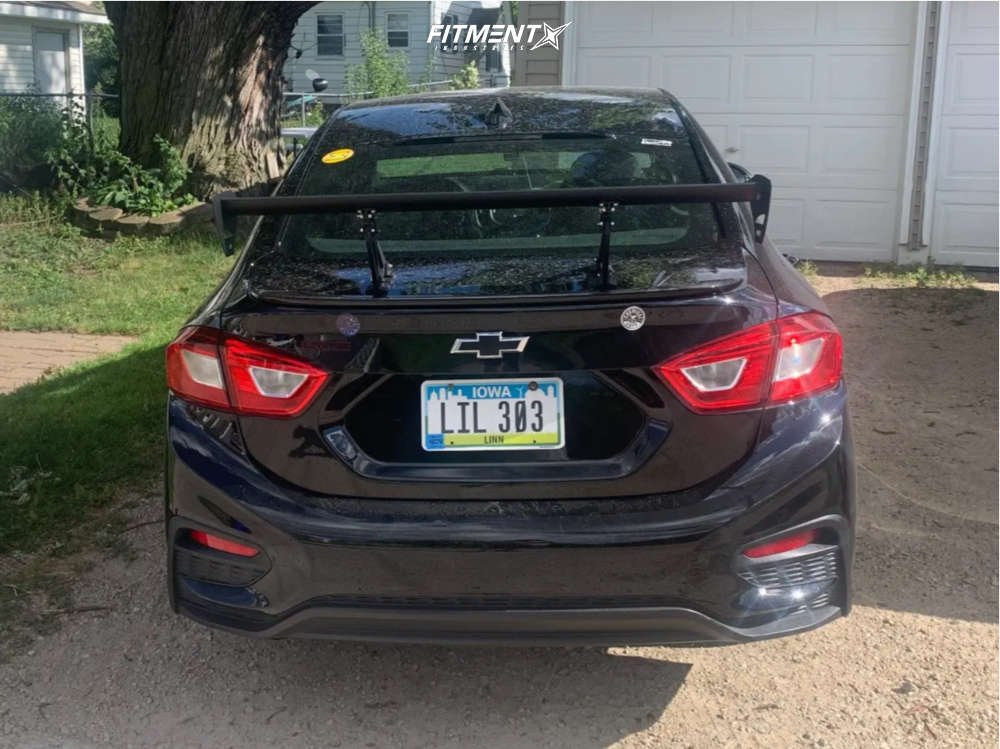 2018 Chevrolet Cruze Premier with 18x8 DRW D19 and Lexani 225x40 on ...