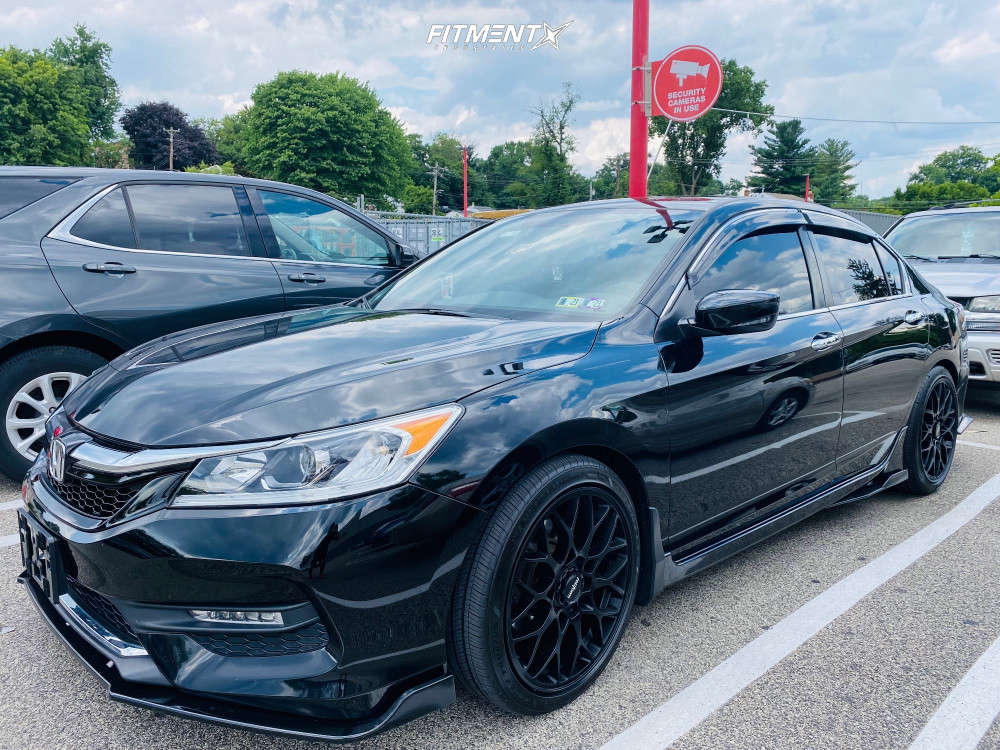 2016 Honda Accord Sport with 19x8.5 Rotiform R190 and Goodyear 235x40 ...
