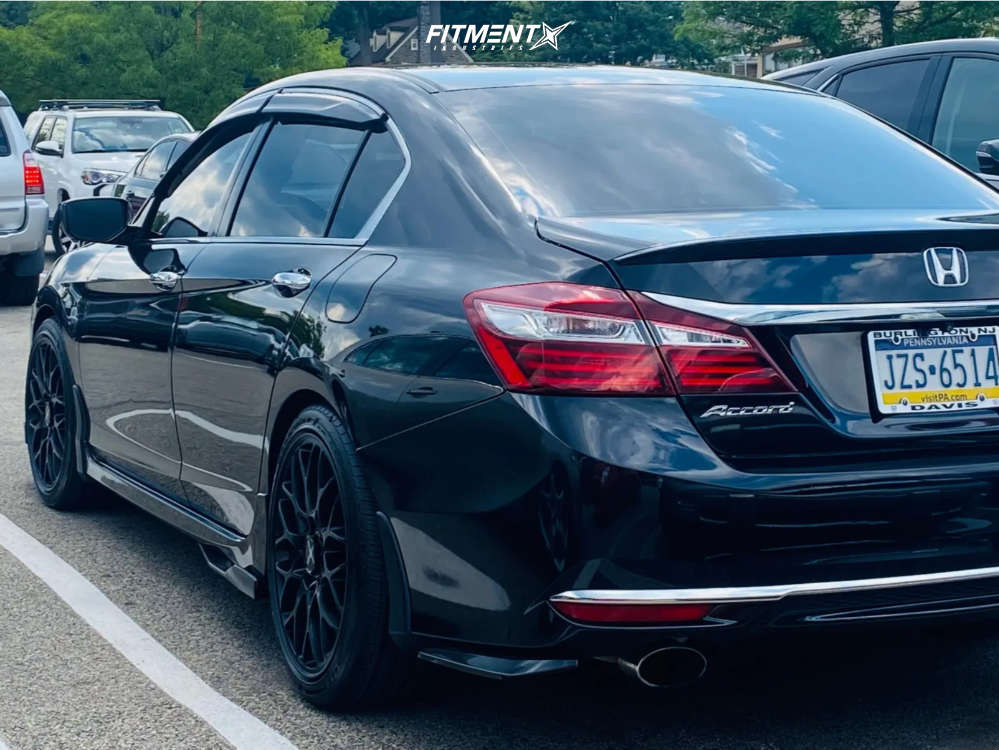 2016 Honda Accord Sport with 19x8.5 Rotiform R190 and Goodyear 235x40 ...