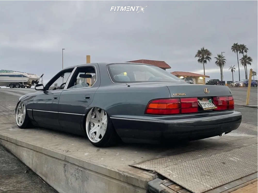 1990 Lexus LS400 Base with 19x9.5 Leon Hardiritt Waffe and Delinte ...