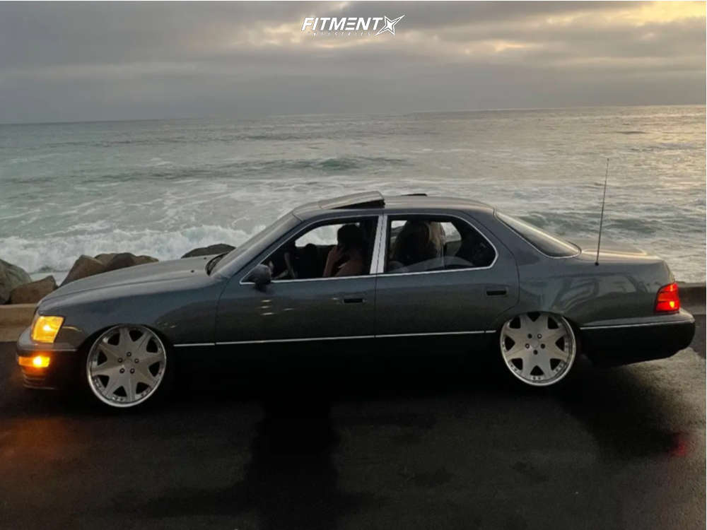 1990 Lexus LS400 Base with 19x9.5 Leon Hardiritt Waffe and Delinte ...