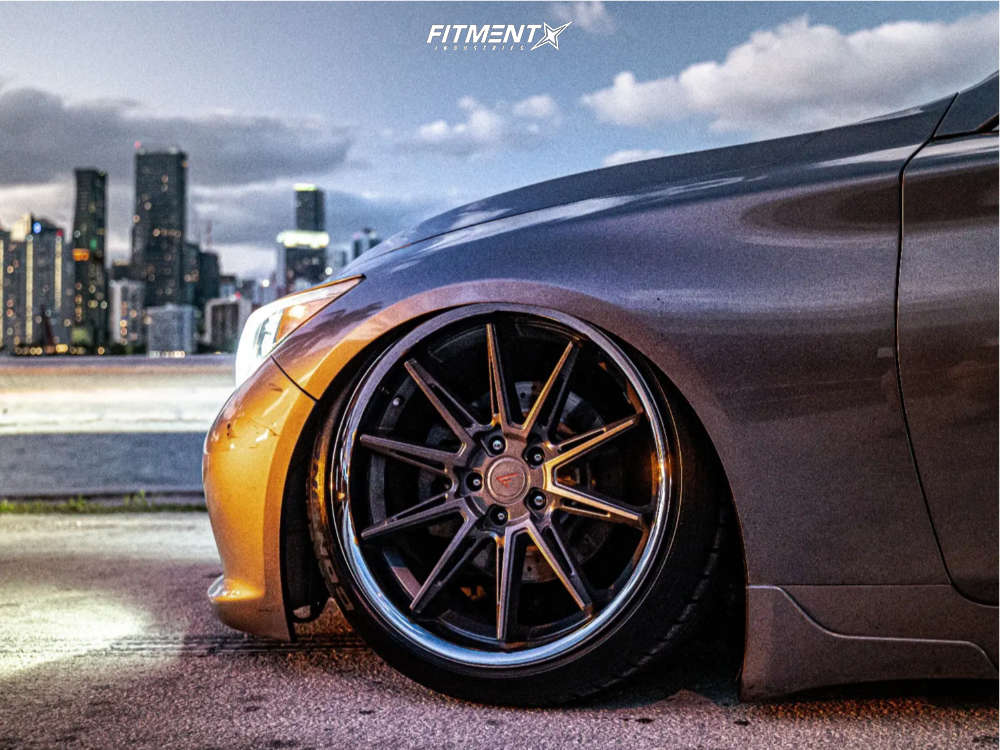 2014 INFINITI Q50 Premium with 20x10 Ferrada CM2 and Delinte 255x35 on ...