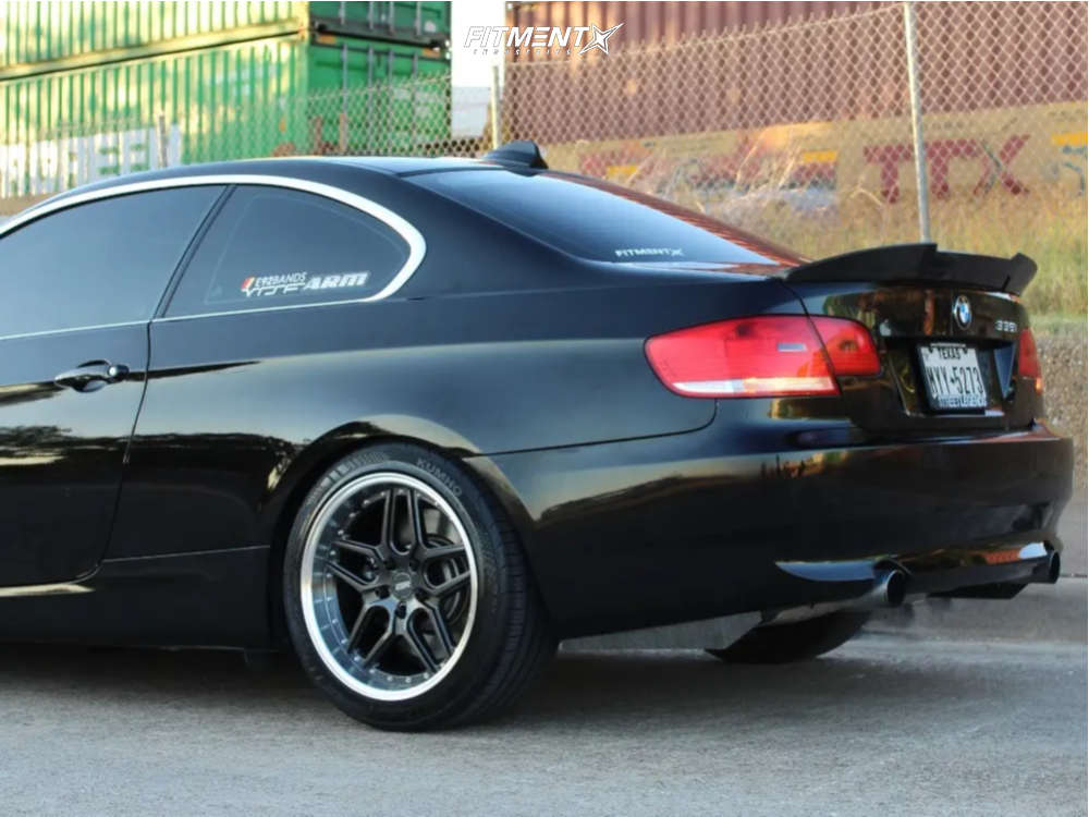 2010 BMW 335i Base with 18x8.5 ESR Cs15 and Kumho 225x40 on Stock ...