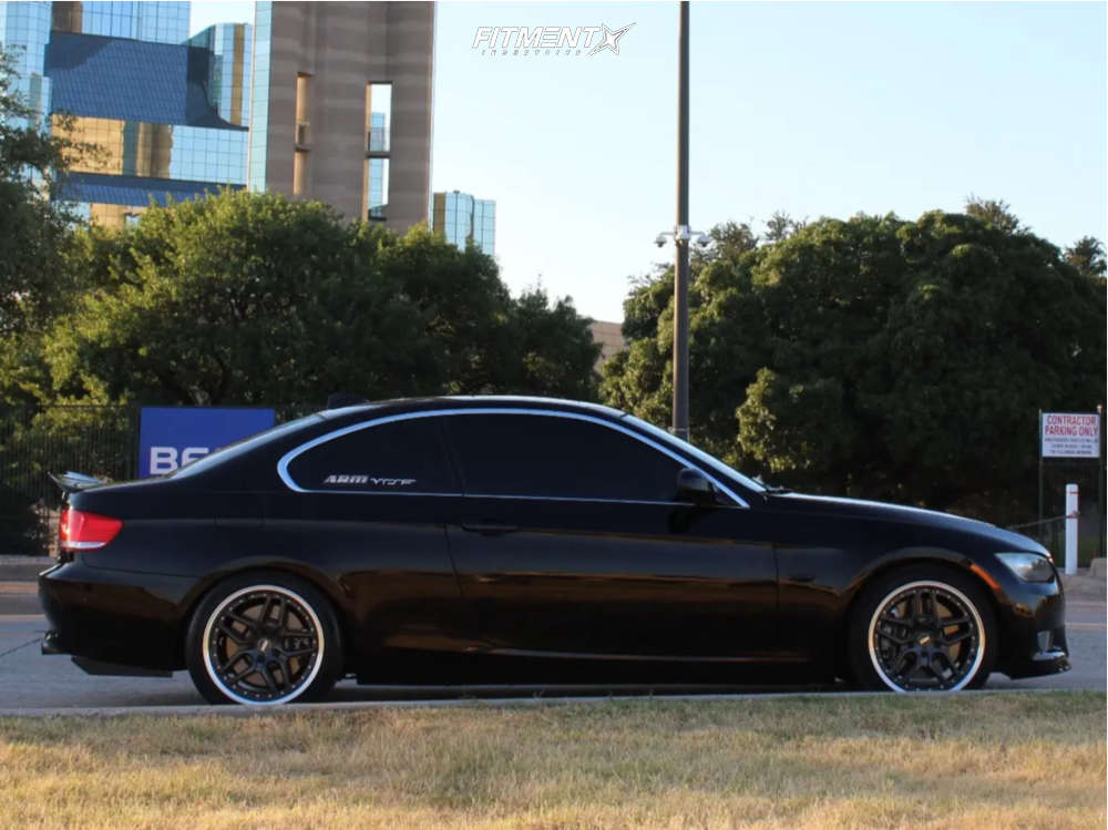 2010 BMW 335i Base with 18x8.5 ESR Cs15 and Kumho 225x40 on Stock ...