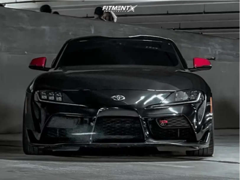 2020 Toyota GR Supra Launch Edition with 19x9.5 Volk Te37sl and ...