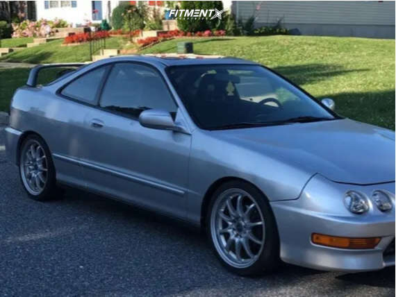 2000 Acura Integra LS with 17x7 Drag DR9 and Kumho 205x40 on Coilovers ...