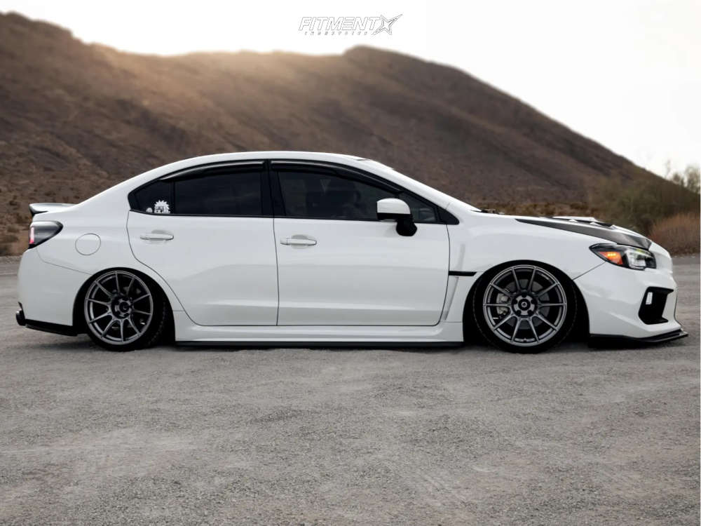 2018 Subaru WRX Base with 18x9.5 SSR Gtx01 and Achilles 215x40 on Air Suspension | 2318732 ...