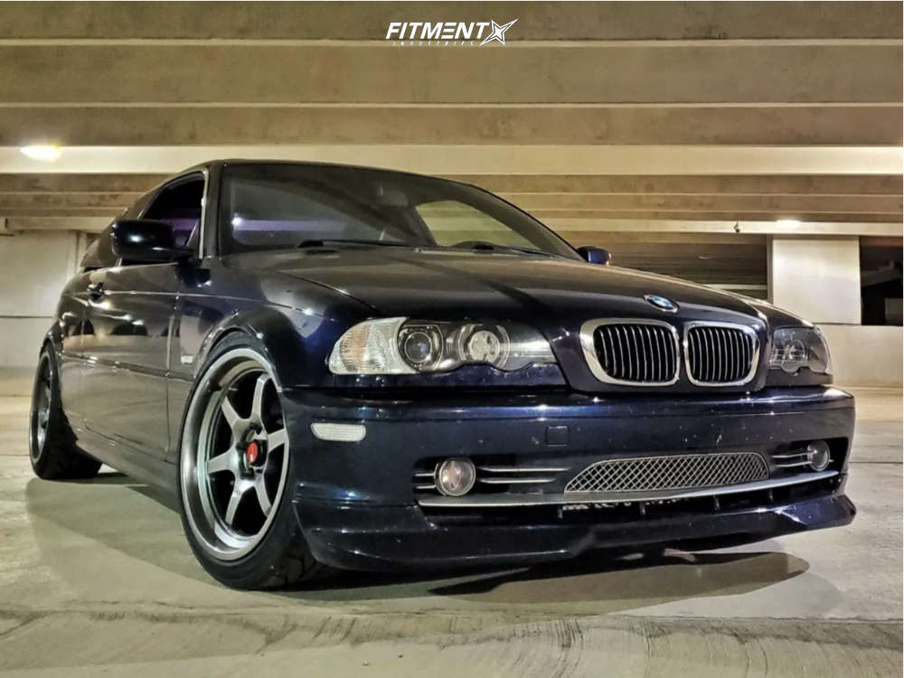 2001 BMW 330Ci Base with 18x9.5 Aodhan Ah08 and Kenda 235x40 on ...