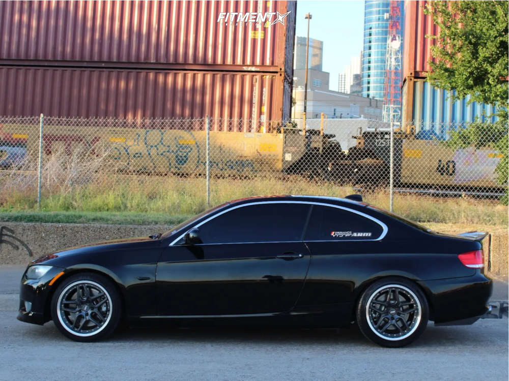 2010 BMW 335i Base with 18x8.5 ESR Cs15 and Kumho 225x40 on Stock ...