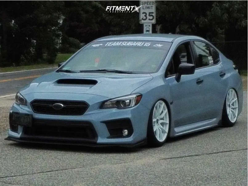 2019 Subaru WRX Raui Edition with 18x9.5 Option Lab R716 and Vercelli ...