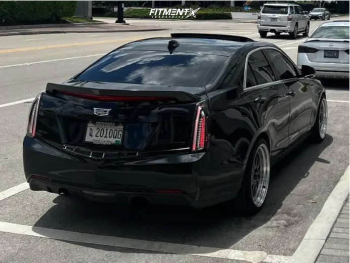 2015 Cadillac ATS Luxury with 19x9.5 ESR Sr05 and Michelin 235x30 on ...
