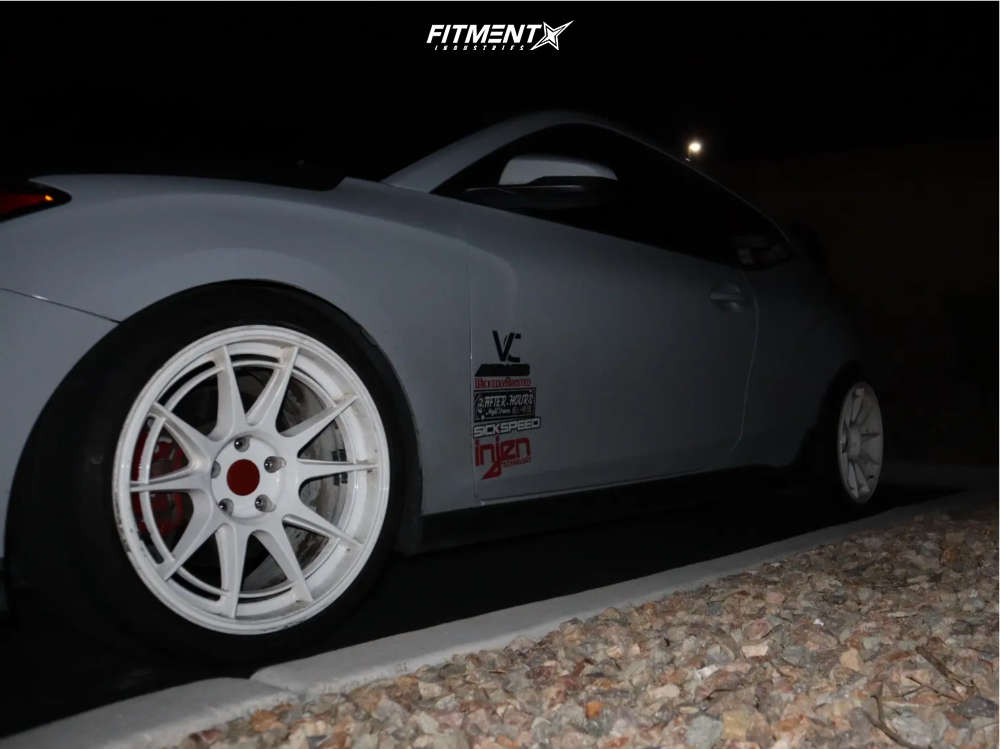 2019 Hyundai Veloster Turbo R-Spec with 18x9.5 ESR Sr13 and Valino ...