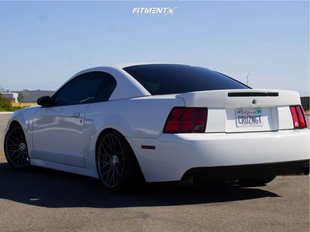 2002 Ford Mustang GT with 18x9.5 Rotiform Rse and Vercelli 255x35 on ...