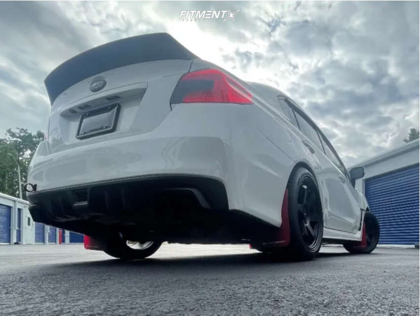 2016 Subaru WRX Premium with 18x8.5 AVID1 Av6 and Delinte 245x40 on ...