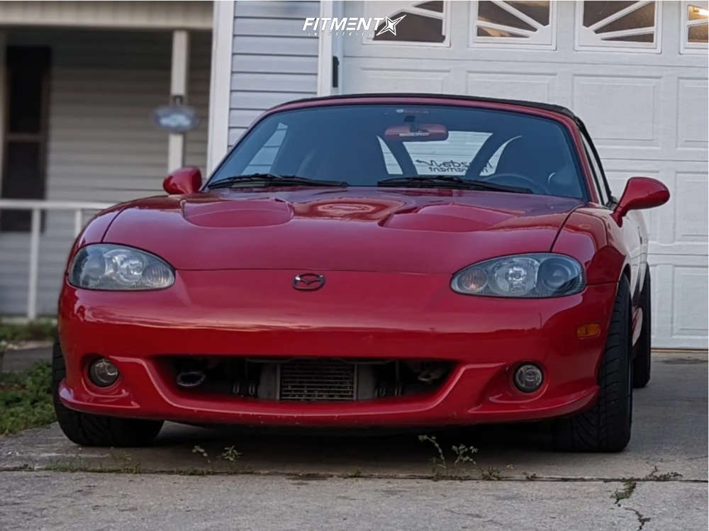 2004 Mazda Miata Mazdaspeed with 15x8 Konig Hexaform and Nitto 205x50 ...
