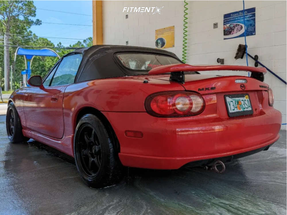2004 Mazda Miata Mazdaspeed with 15x8 Konig Hexaform and Nitto 205x50 ...