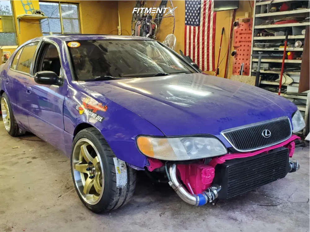 1993 Lexus GS300 Base with 18x8.5 XXR 555 and Nitto 235x40 on Coilovers ...