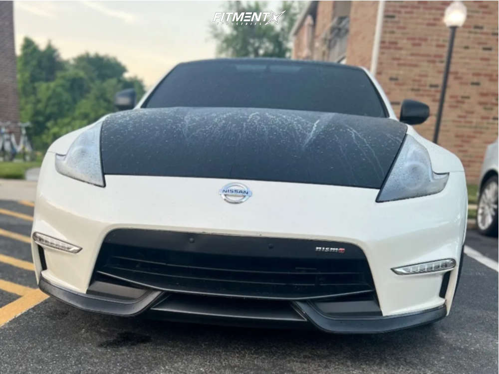 2015 Nissan 370Z Nismo with 20x8.5 TSW Launch and Nitto 245x35 on Stock ...