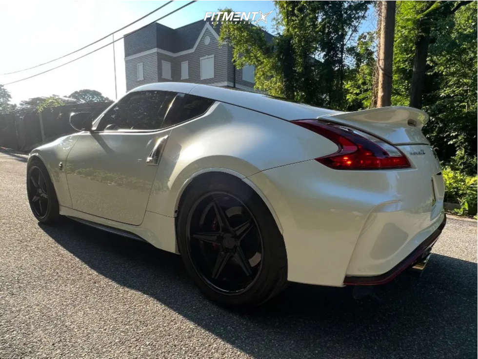 2015 Nissan 370Z Nismo with 20x8.5 TSW Launch and Nitto 245x35 on Stock ...
