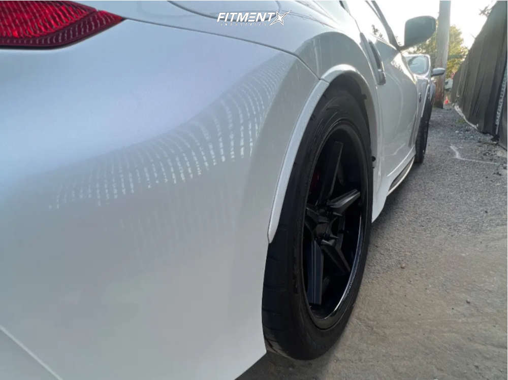 2015 Nissan 370Z Nismo with 20x8.5 TSW Launch and Nitto 245x35 on Stock ...