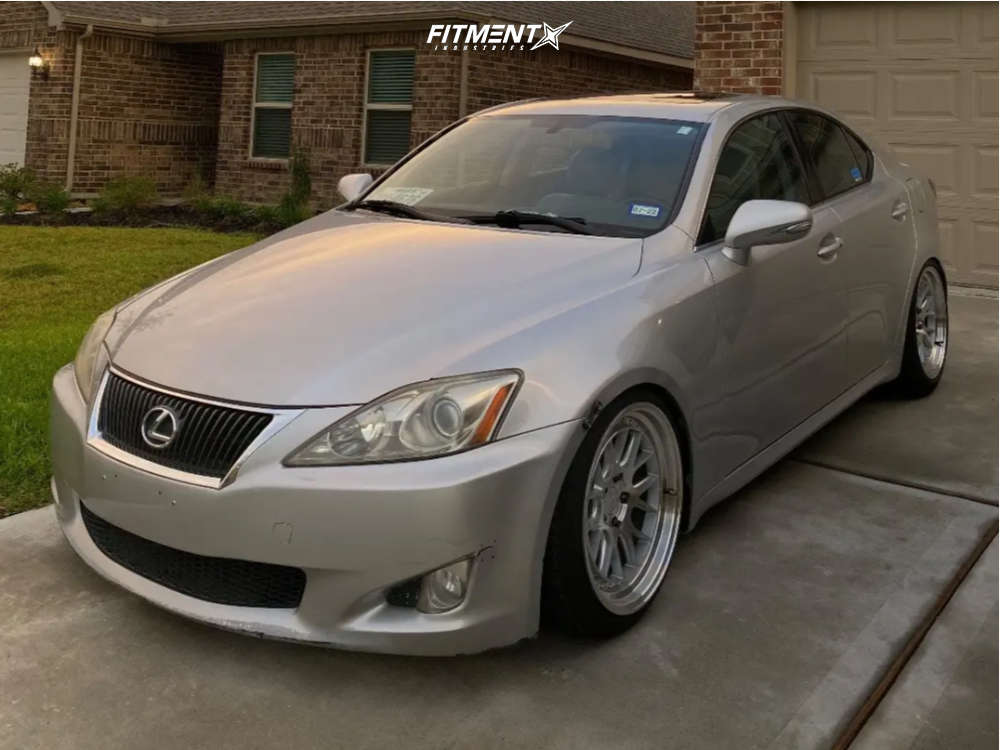 2009 Lexus IS250 Base with 18x9.5 Aodhan Ds06 and Goodyear 235x40 on ...