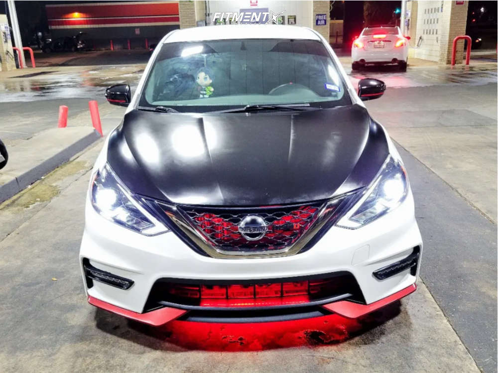 2018 Nissan Sentra Nismo with 18x7.5 NS Wheels Ns1507 and Michelin ...