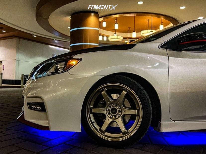 2018 Nissan Sentra Nismo with 18x7.5 NS Wheels Ns1507 and Michelin ...