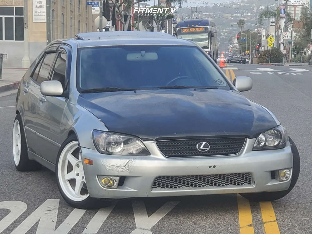 2004 Lexus IS300 Base with 17x8.5 ESR Sr07 and Lionhart 215x45 on ...