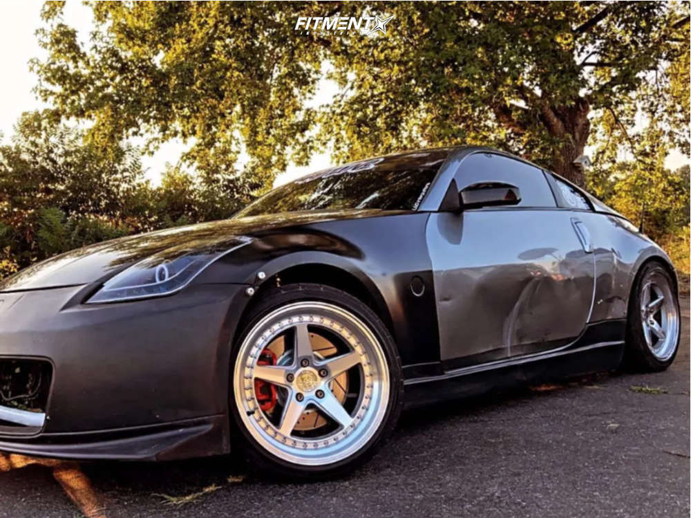 2006 Nissan 350Z Base with 18x9.5 Aodhan Ds05 and Accelera 265x35 on ...