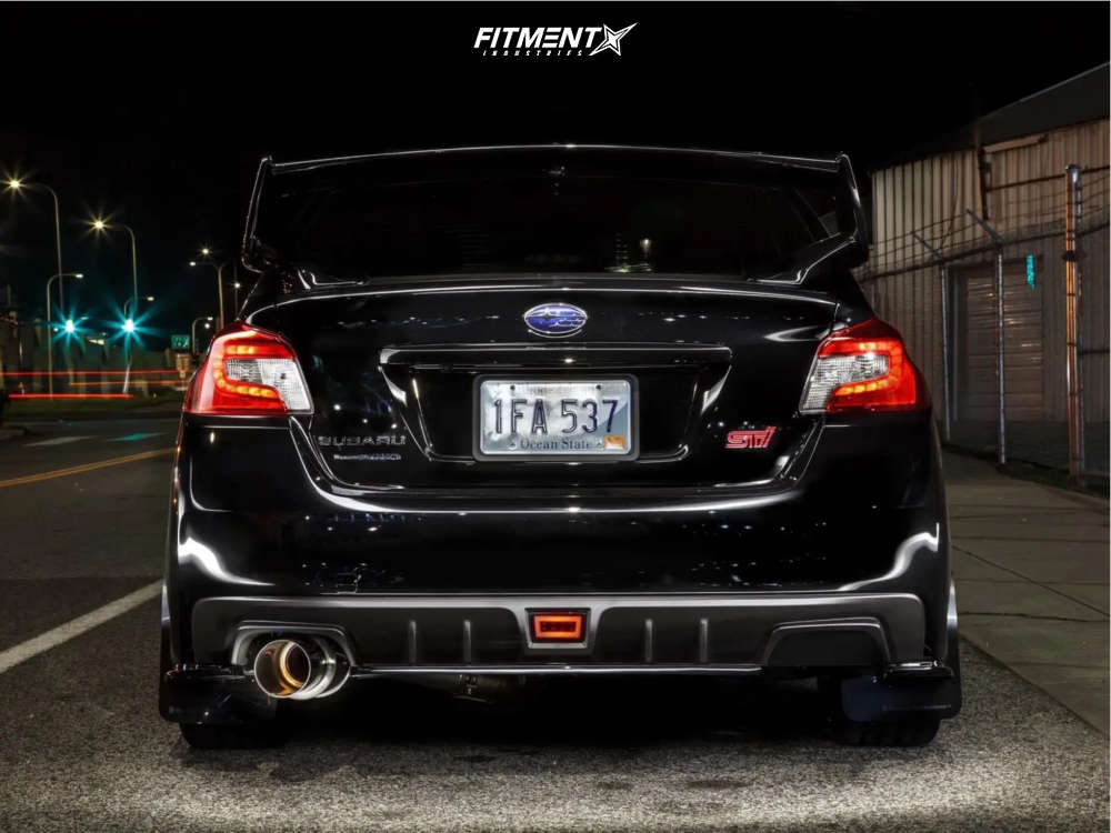2021 Subaru WRX STI Limited with 19x9.5 Work Emotion D9r and Firestone ...