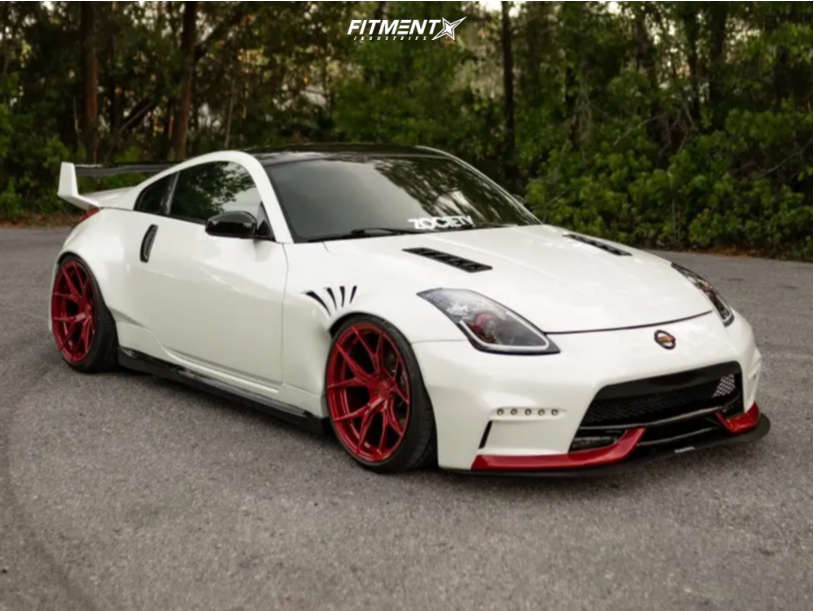 2004 Nissan 350Z Enthusiast with 20x11 Rohana Rfx5 and Lexani 285x30 on ...