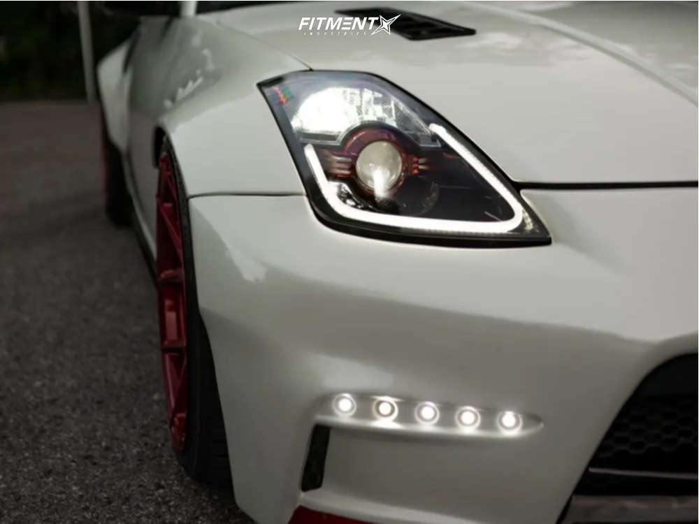 2004 Nissan 350Z Enthusiast with 20x11 Rohana Rfx5 and Lexani 285x30 on ...