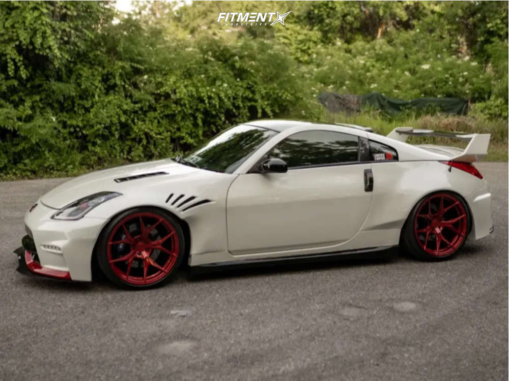 2004 Nissan 350Z Enthusiast with 20x11 Rohana Rfx5 and Lexani 285x30 on ...