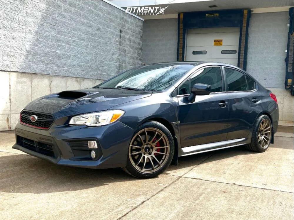 2019 Subaru WRX Base with 18x9.5 AVID1 Av20 and Michelin 255x45 on ...