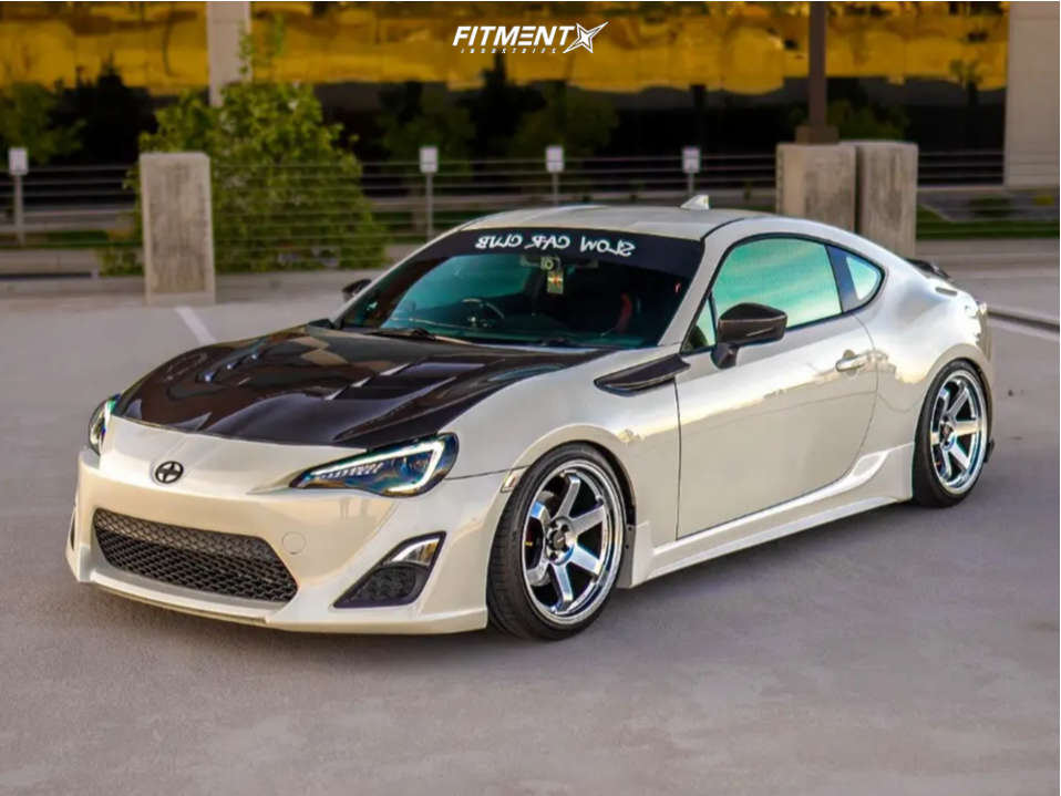 2015 Scion FR-S Base with 18x9.5 AVID1 Av6 and Nexen 245x35 on ...