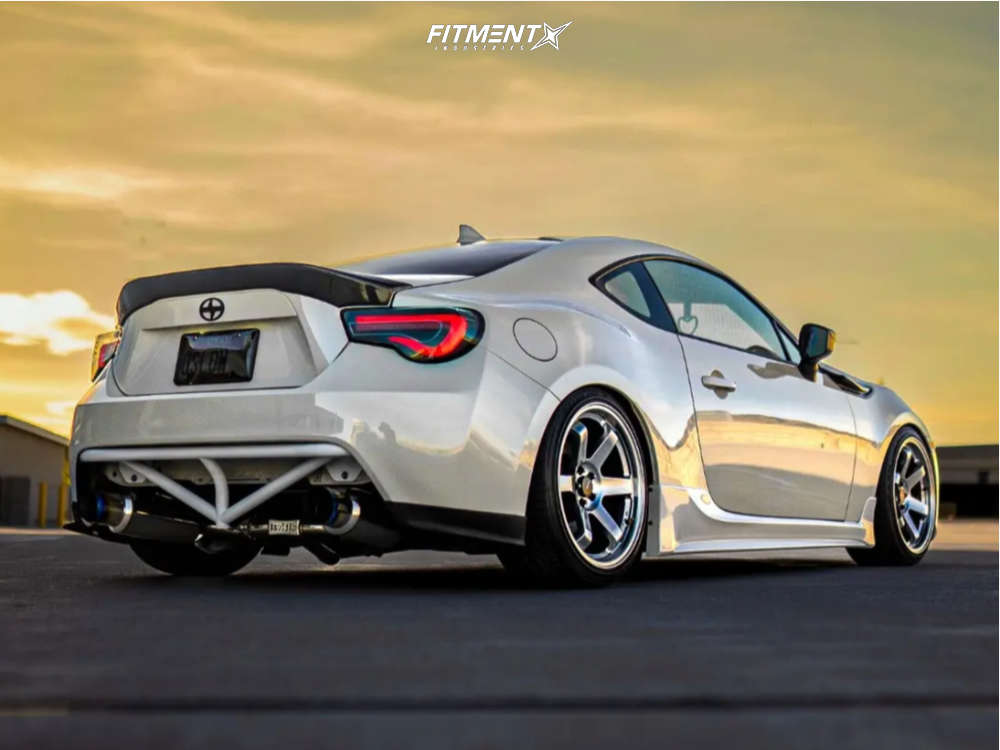 2015 Scion FR-S Base with 18x9.5 AVID1 Av6 and Nexen 245x35 on Coilovers | 2322616 | Fitment ...