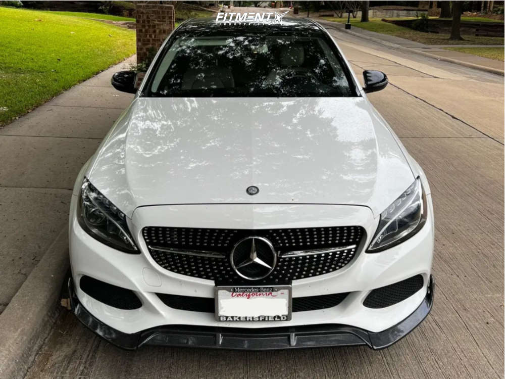 2017 Mercedes-Benz C300 Base with 19x8 Moda MD27 and Falken 225x40 on ...