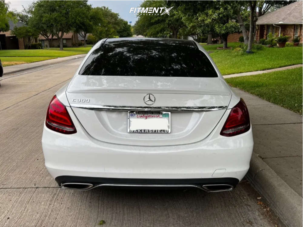 2017 Mercedes-Benz C300 Base with 19x8 Moda MD27 and Falken 225x40 on ...