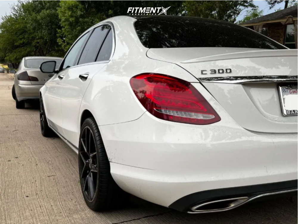 2017 Mercedes-Benz C300 Base with 19x8 Moda MD27 and Falken 225x40 on ...