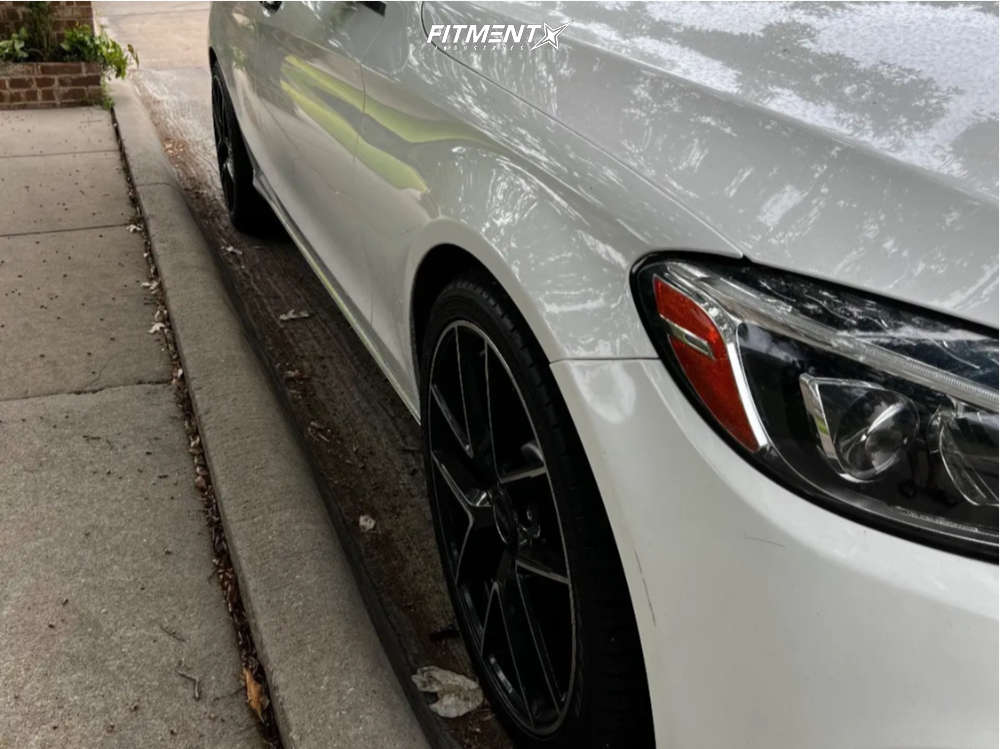 2017 Mercedes-Benz C300 Base with 19x8 Moda MD27 and Falken 225x40 on ...