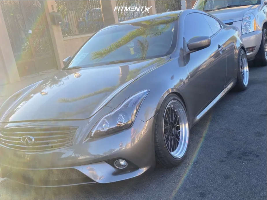 2013 INFINITI G37 Sport with 19x9.5 Vors Vr8 and Radar 245x40 on ...