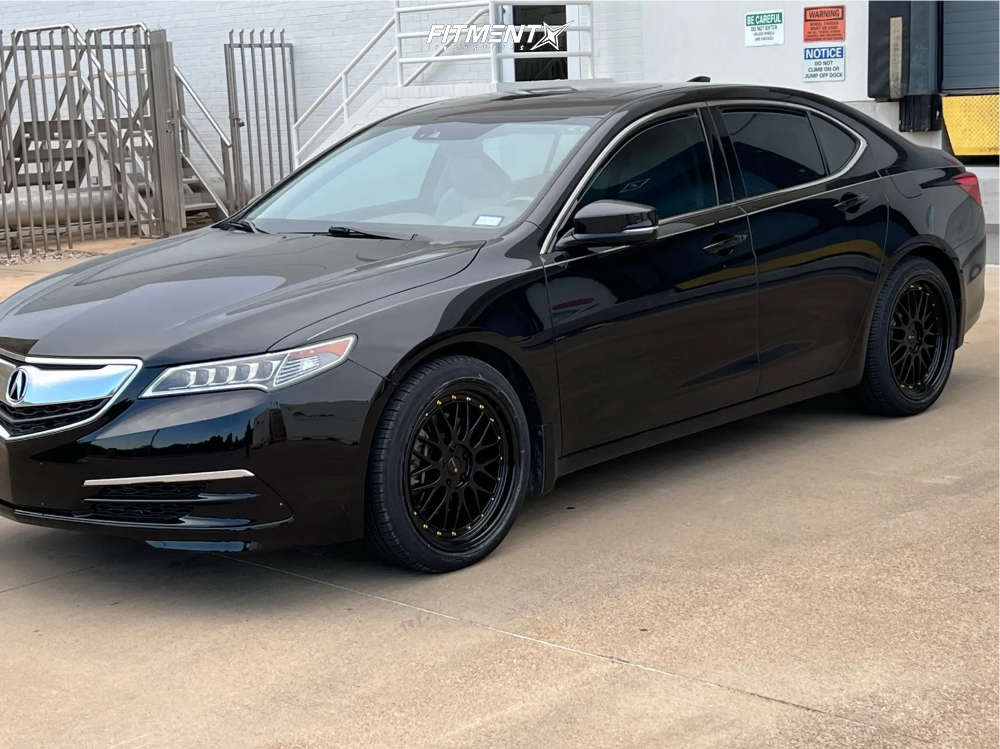 2016 Acura TLX Advance with 19x8.5 Vors Vr8 and Lexani 225x45 on Stock ...